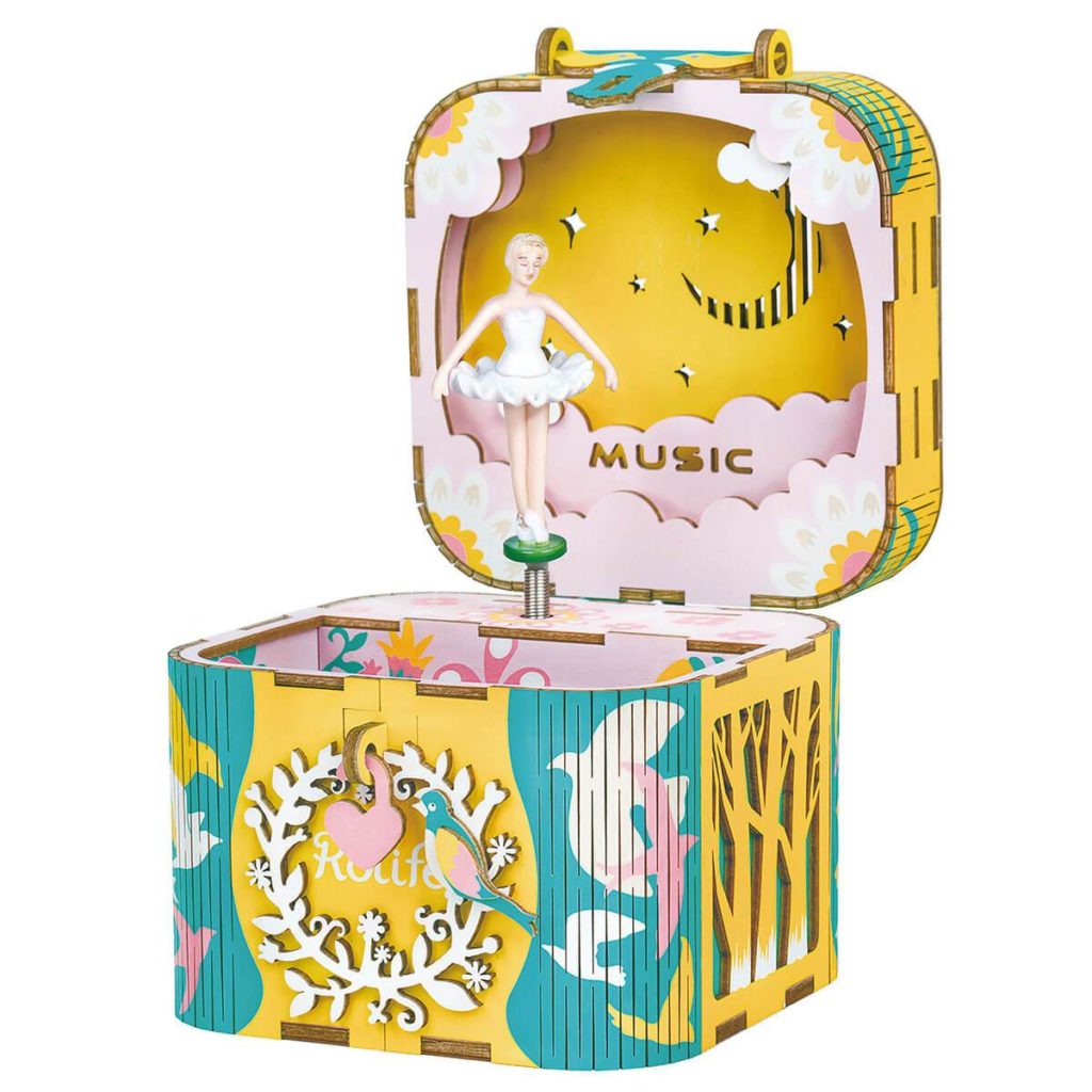 RAMD52: * Ballerina - Educational DIY Wooden Music Box - Ace Annison ...
